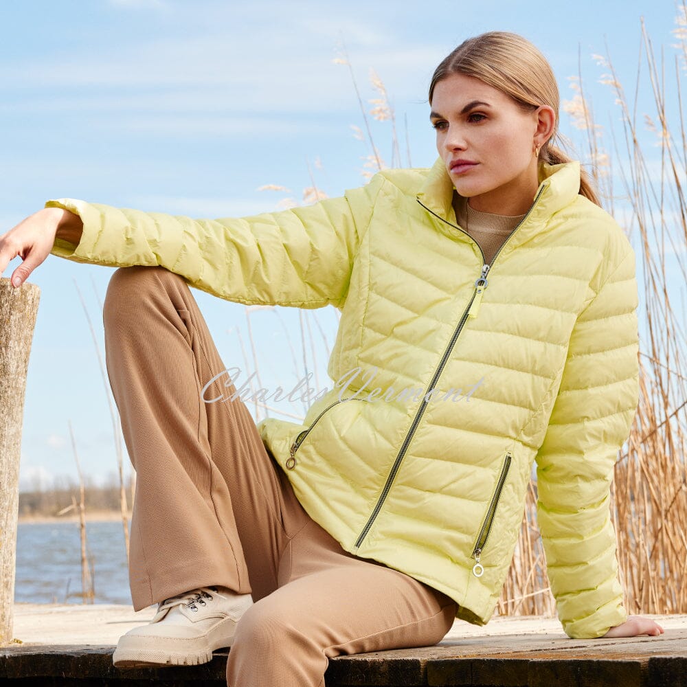 Frandsen Lightweight Down Jacket Style 528 588 811 Soft Lime