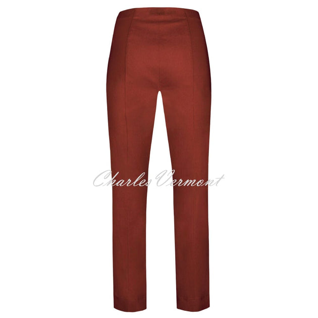 Robell Marie Full Length Trouser 51412-5499-290 (Chestnut) | Charles ...