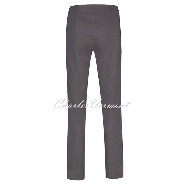 Robell Marie Full Length Trouser 51412-5499-97 (Charcoal) | Charles Vermont
