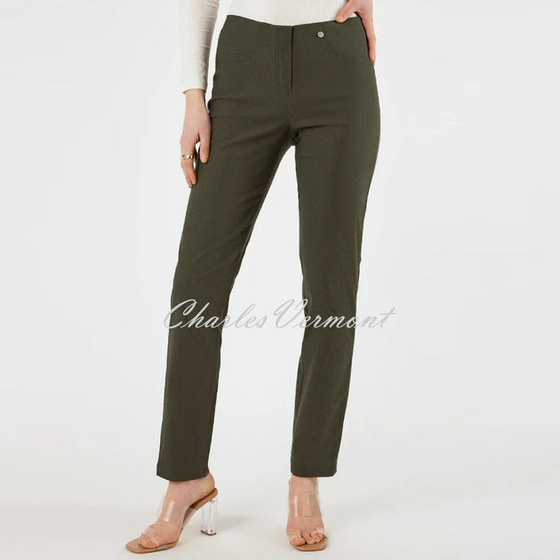 Robell Bella Full Length Trouser 51559-5499-187 (Forest Green ...