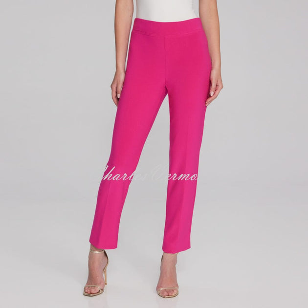 Joseph Ribkoff Trouser - Style 143105 (Shocking Pink) | Charles Vermont