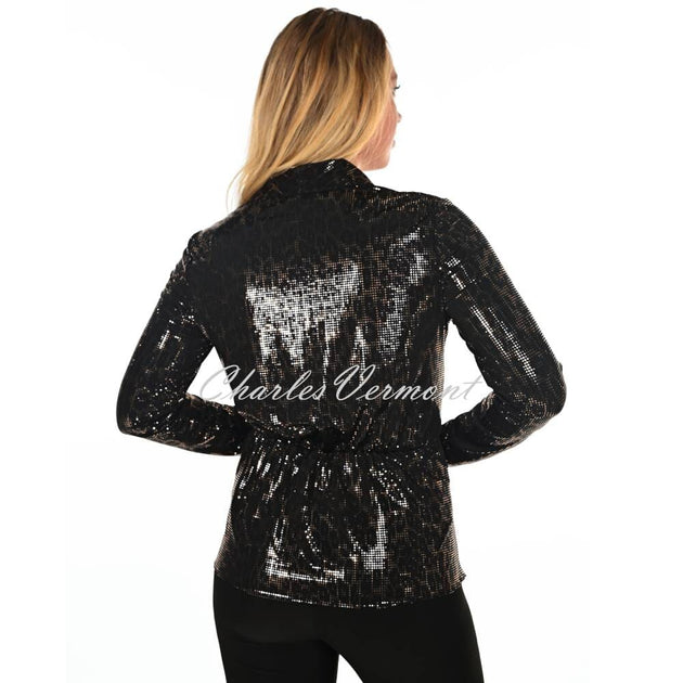 Frank Lyman Two-Piece Leopard Print Shimmer Top - Style 234405 ...