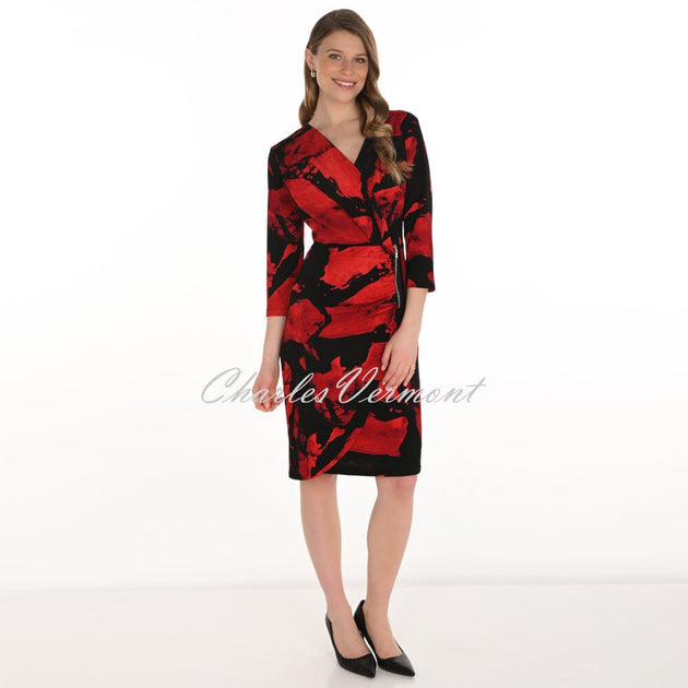Frank Lyman Mock Wrap Dress - Style 254277 | Charles Vermont – Charles ...
