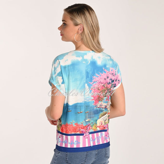 Frank Lyman 'La Vita e Bella' Print Top - Style 266276 | Charles ...