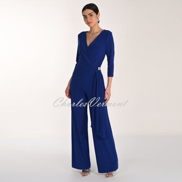 Frank Lyman V-Neck Jumpsuit - Style 268014 | Charles Vermont