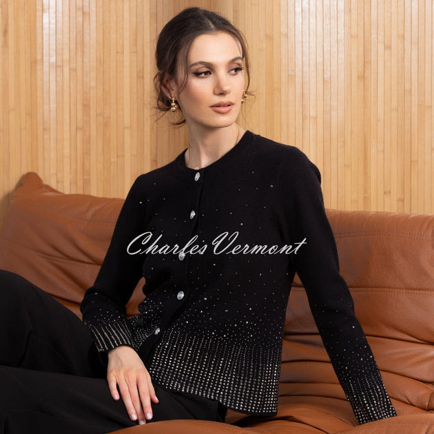 Alison Sheri Rhinestone Cardigan - Style A46468 | Charles Vermont