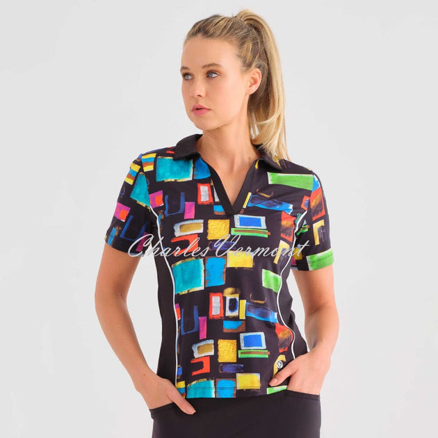 Dolcezza 'Colourful Windows' 'Golf' Top - Style 35312 | Charles Vermont