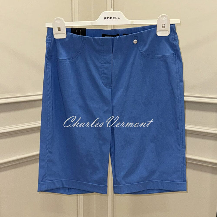Robell Bella 04 Shorts 52665-5499-600 (Azure Blue) | Charles Vermont ...