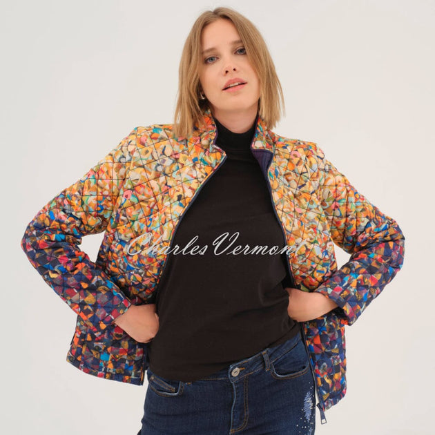 Dolcezza 'Rubble' Quilted Jacket - Style 75830 | Charles Vermont