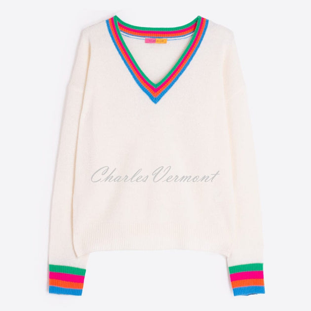Vilagallo V-Neck Sweater - Style 32740 | Charles Vermont