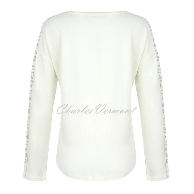 Dolcezza 'Beautiful' Sweater Top - Style 72150 (Off-White) | Charles ...