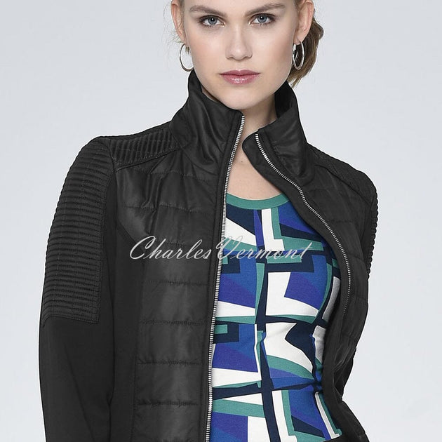 I’cona Longline Jacket – Style 67004-60012-90 (Black) | Charles Vermont