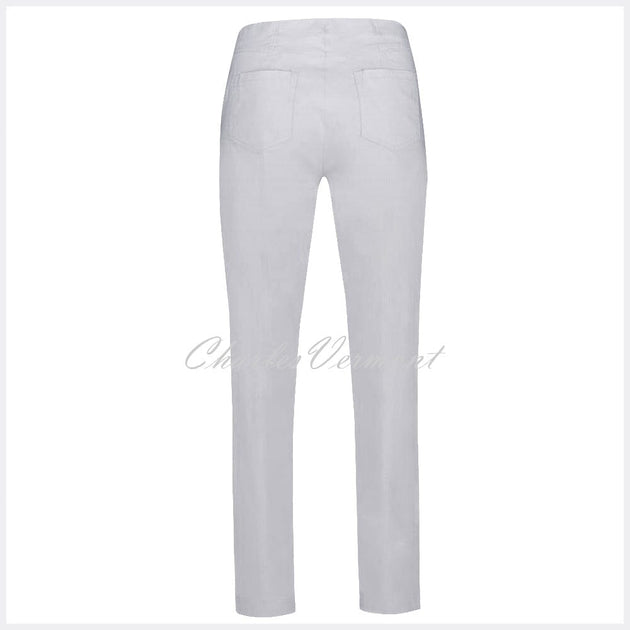 Robell Bella Full Length Trouser 51559-5499-920 (Light Grey) | Charles ...